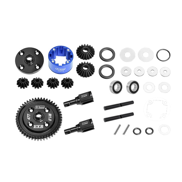 20CrMnTi Steel Main Gear 47T 1.0 + Aluminum 7075 Alloy Center Complete ...